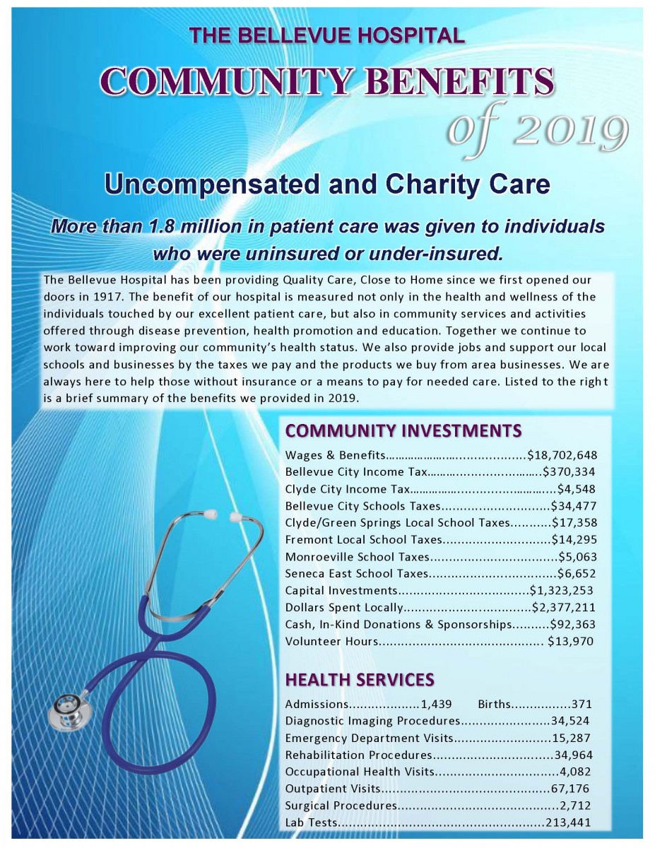 Community Benefit | The Bellevue Hospital
